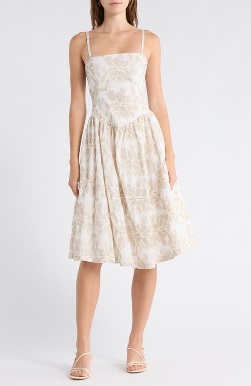 STEVE MADDEN Stassi Fit & Flare Dress